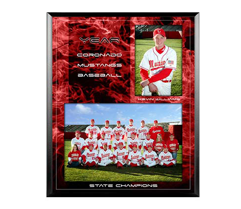 9x12 Memory Mate Plaque (F) | Southern Sports Photography LLC